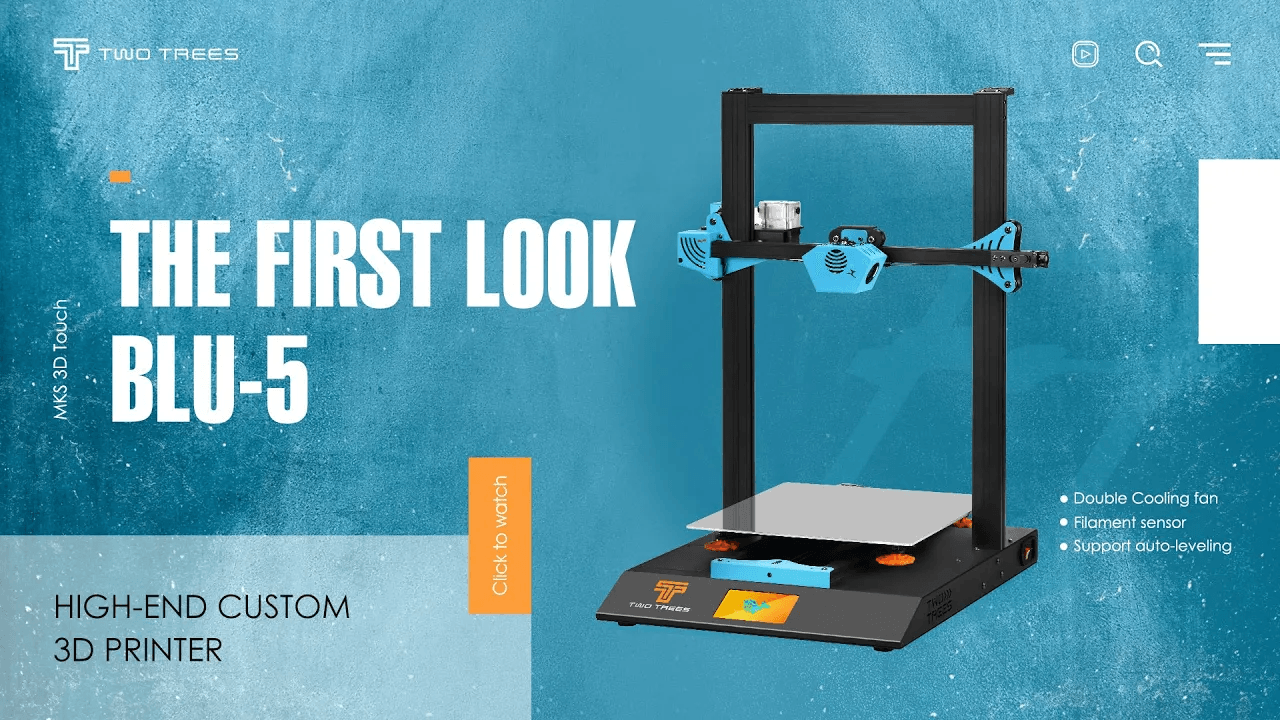 TWO TREES | BLU-5 First Look! The most beautiful printer I have ever s