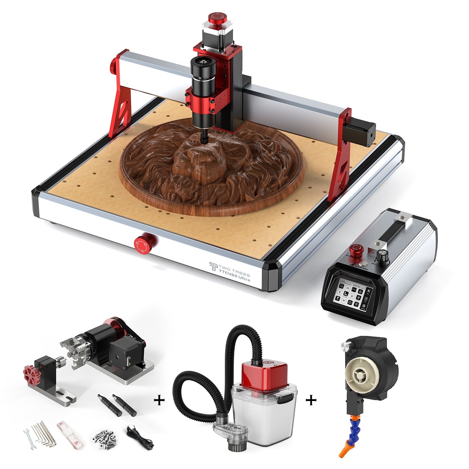 Twotrees TTC450 Ultra CNC Router Machine for Desktop Engraving
