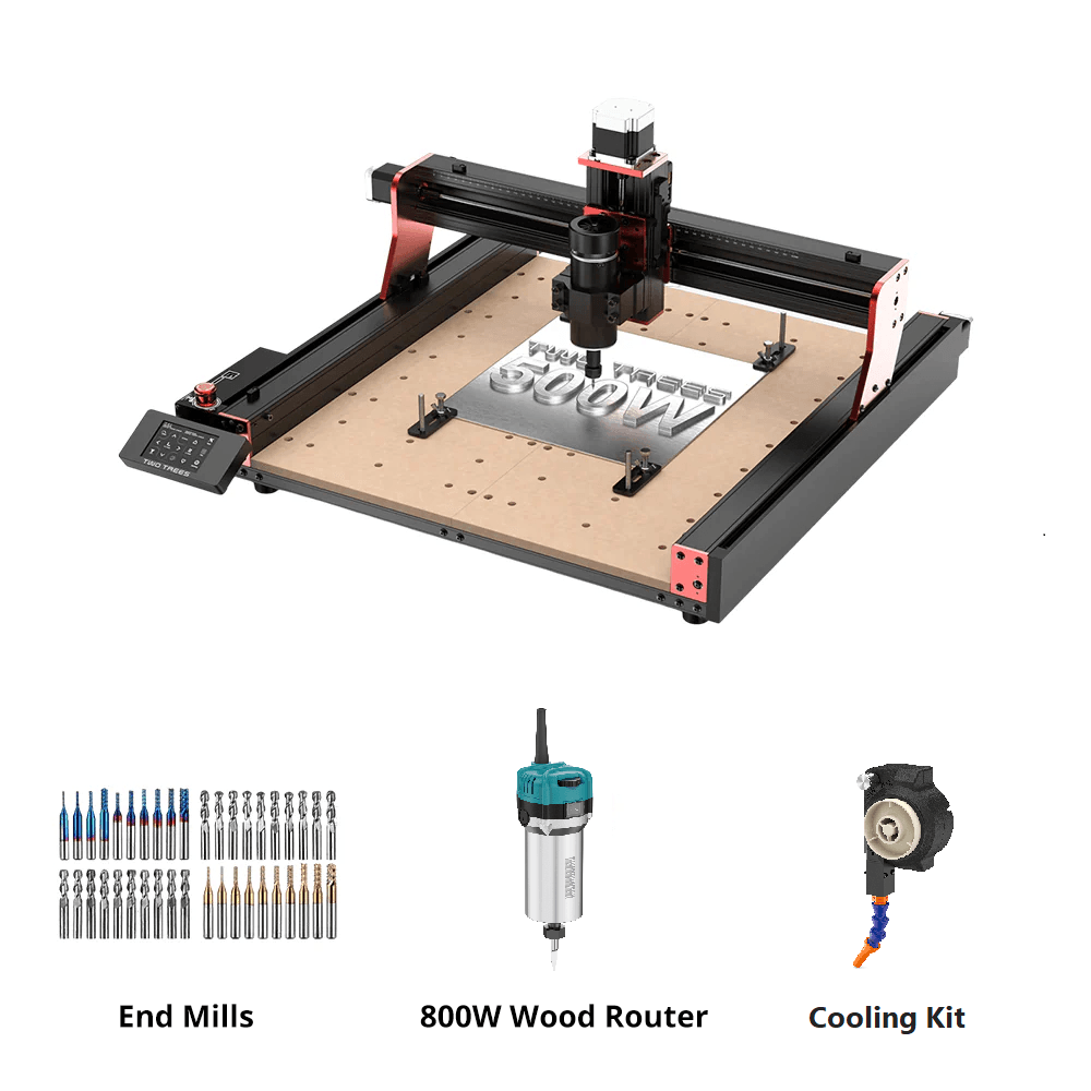 Twotrees TTC450 PRO CNC Router Machine（EU US Direct Ship, VAT Included